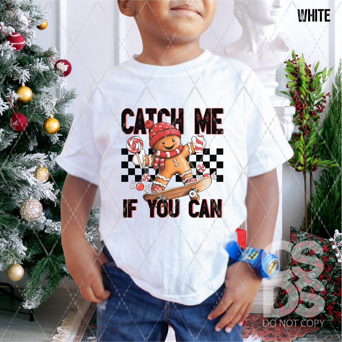 DTF Transfer - DTF011087 Catch Me If You Can Gingerbread Cookie – CSDS ...