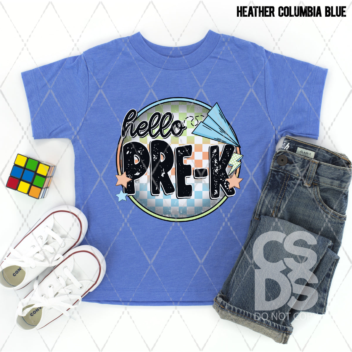 DTF Transfer - DTF012649 Hello Blue Round Grade Set – CSDS Vinyl