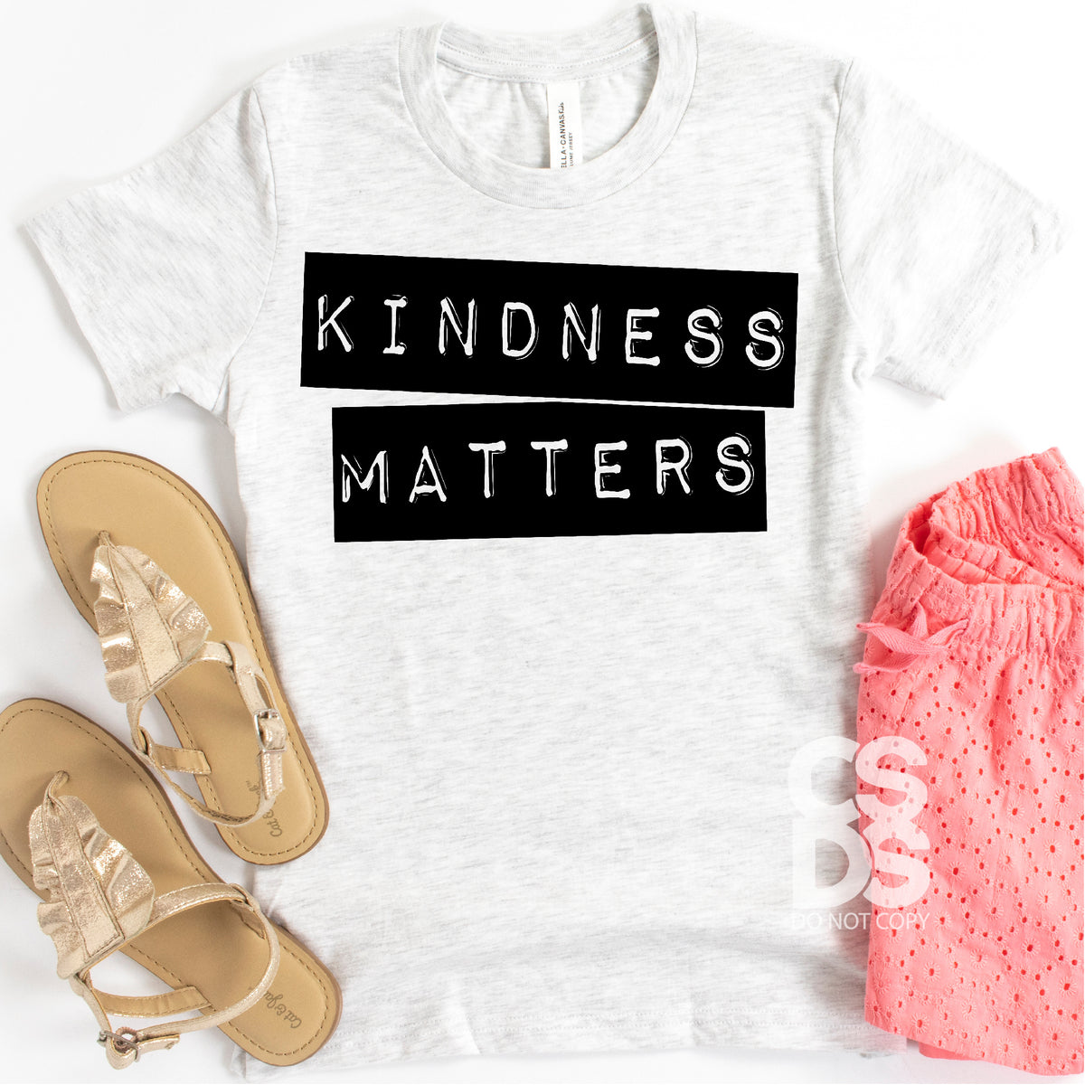 Screen Print Transfer - Kindness Matters YOUTH - Black – CSDS Vinyl