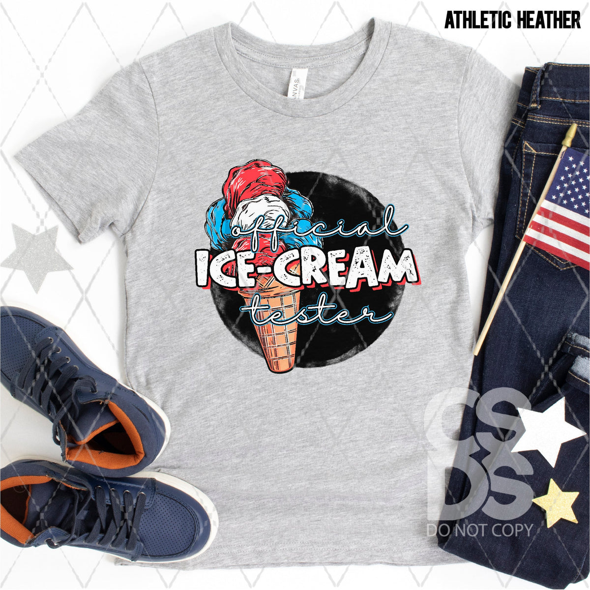 DTF Transfer - DTF002861 Official Ice Cream Tester – CSDS Vinyl