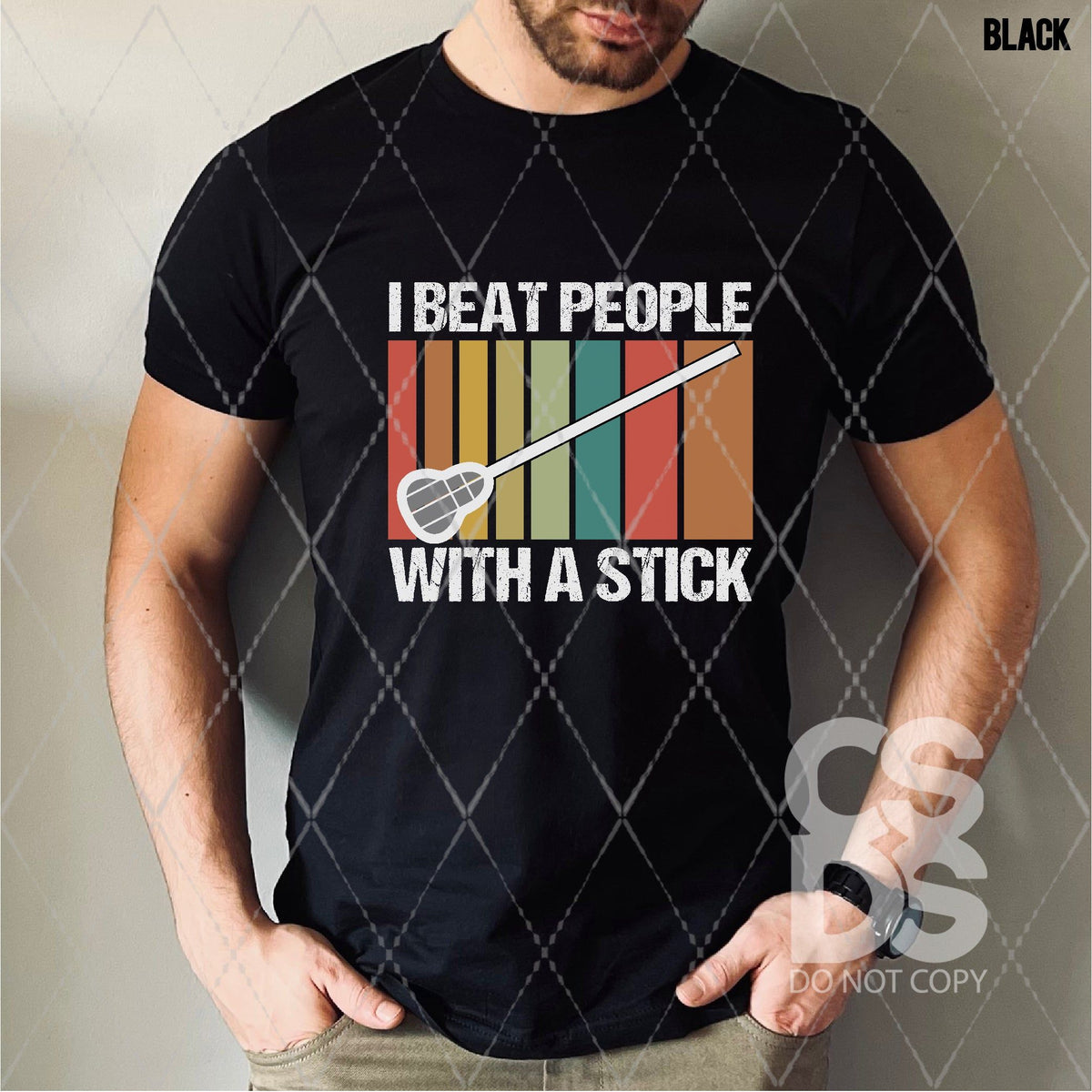 DTF Transfer - DTF003564 I Beat People with a Stick – CSDS Vinyl