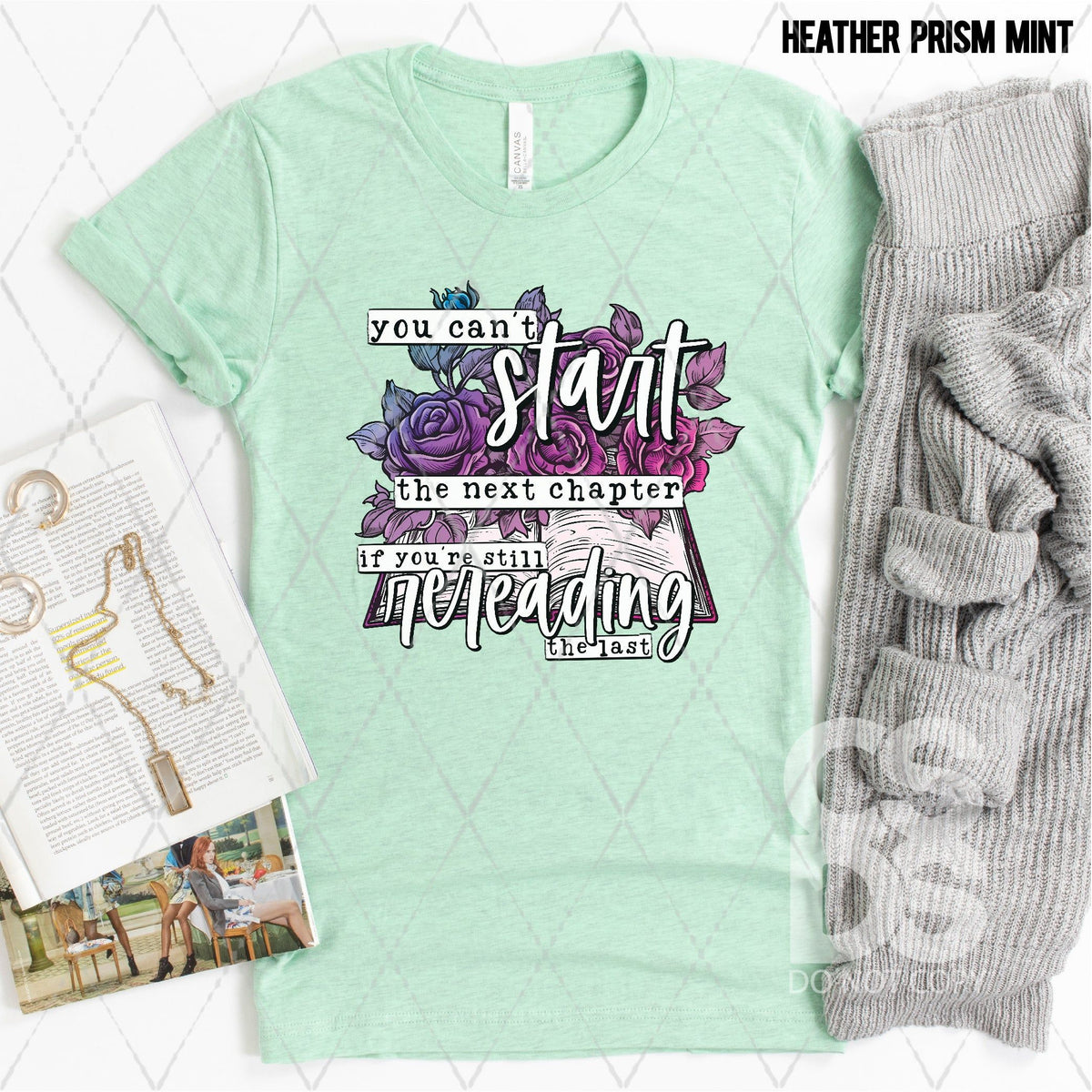 DTF Transfer - DTF003775 You Can't Start the Next Chapter – CSDS Vinyl