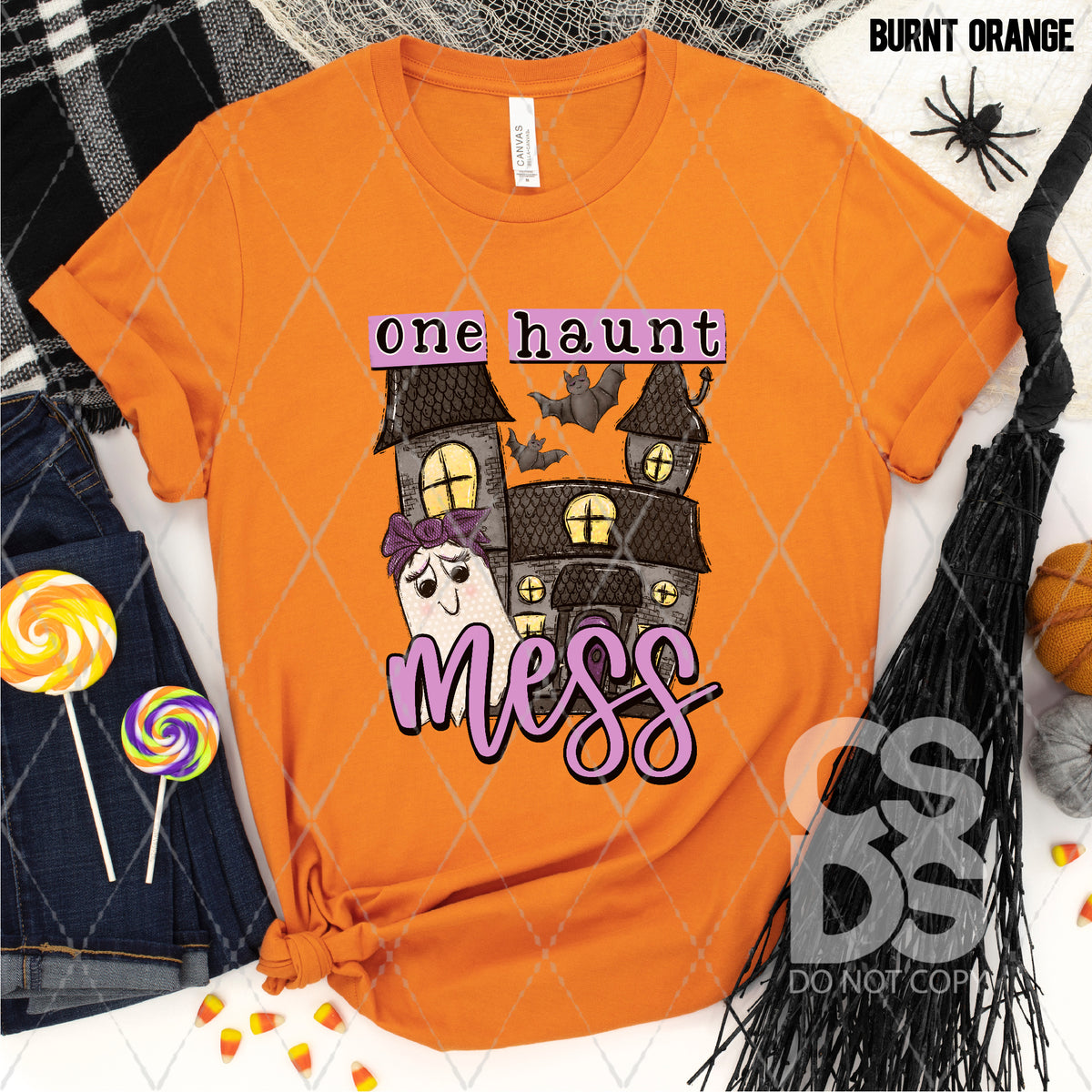 DTF Transfer - DTF004004 One Haunt Mess – CSDS Vinyl