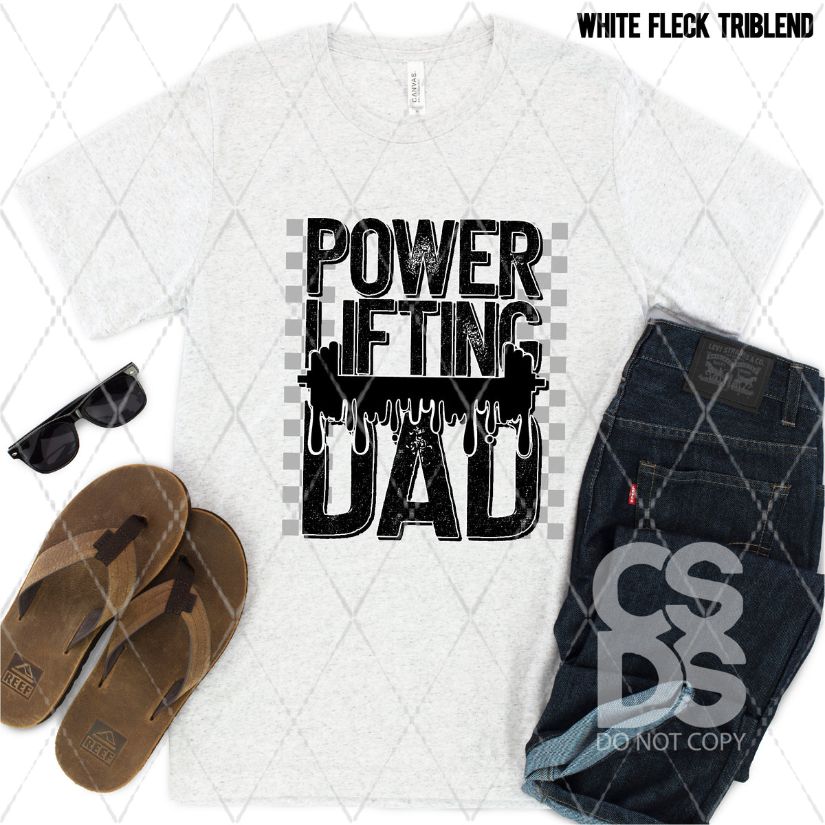DTF Transfer - DTF004747 Powerlifting Dad – CSDS Vinyl