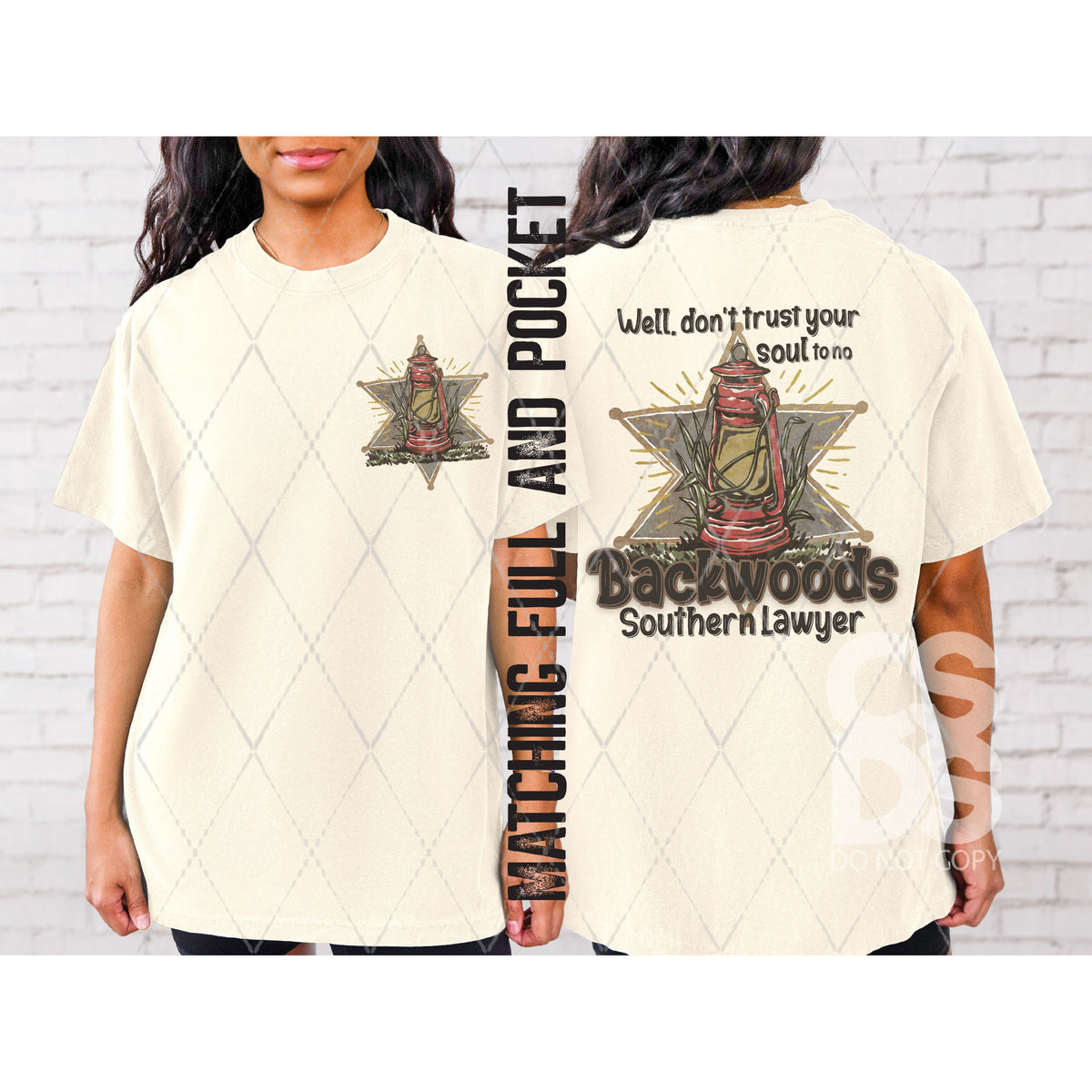 DTF Transfer - DTF005805 Backwoods Southern Lawyer – CSDS Vinyl