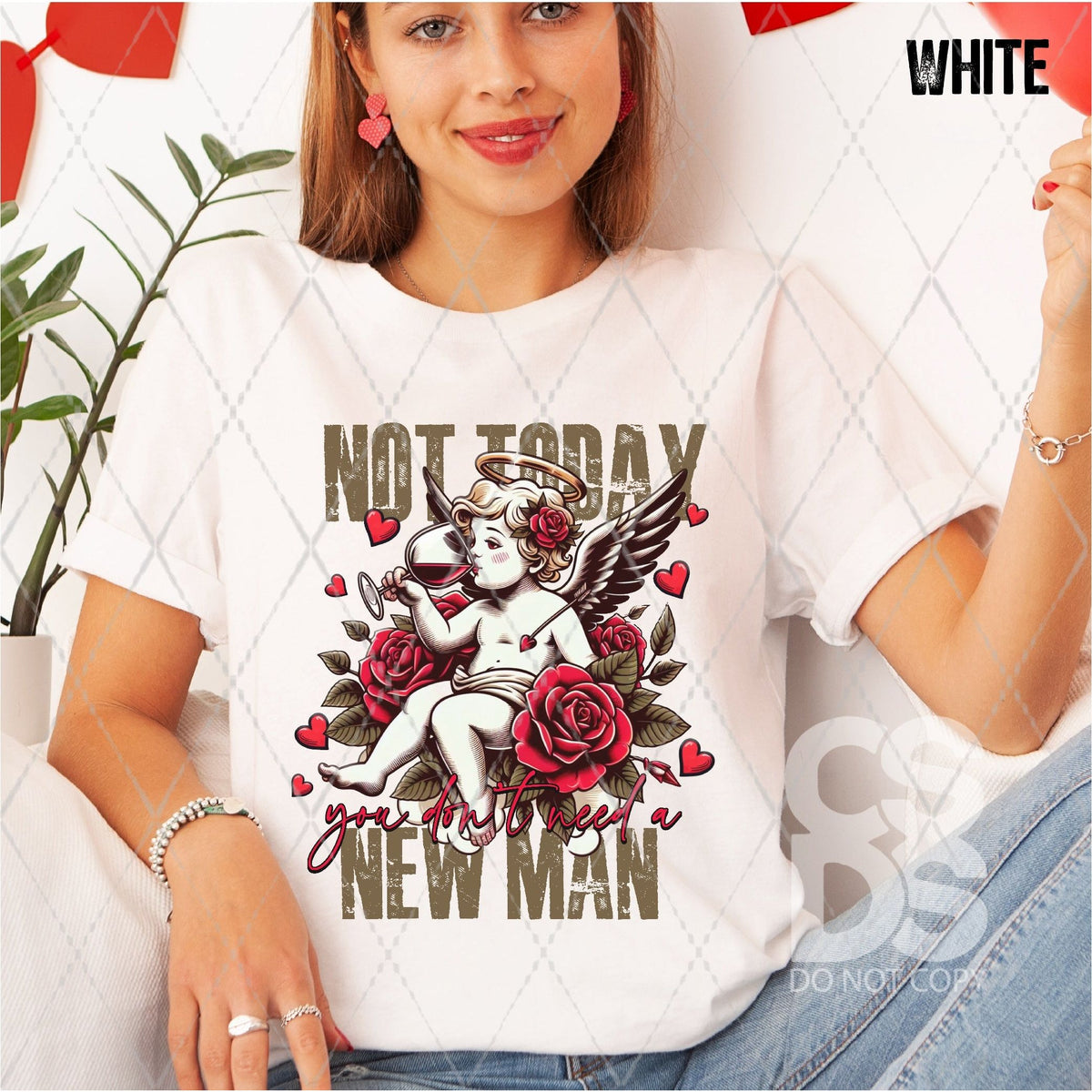 DTF Transfer - DTF005891 Not Today You do not Need a New Man – CSDS Vinyl