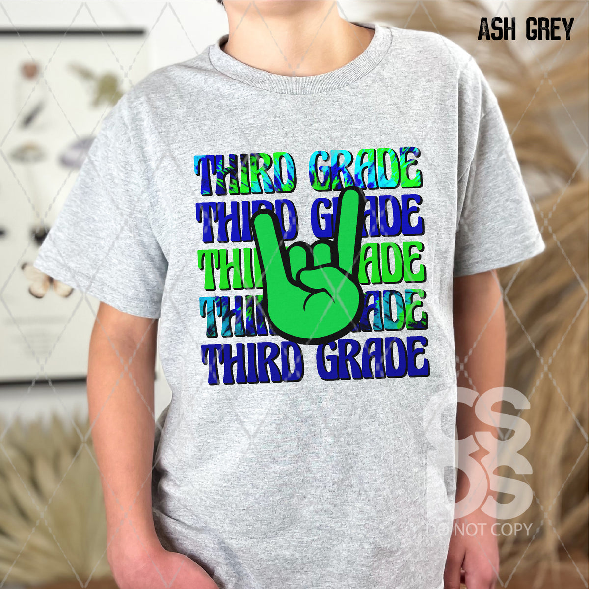 DTF Transfer - DTF008506 Peace Third Grade Stacked Word Art – CSDS Vinyl