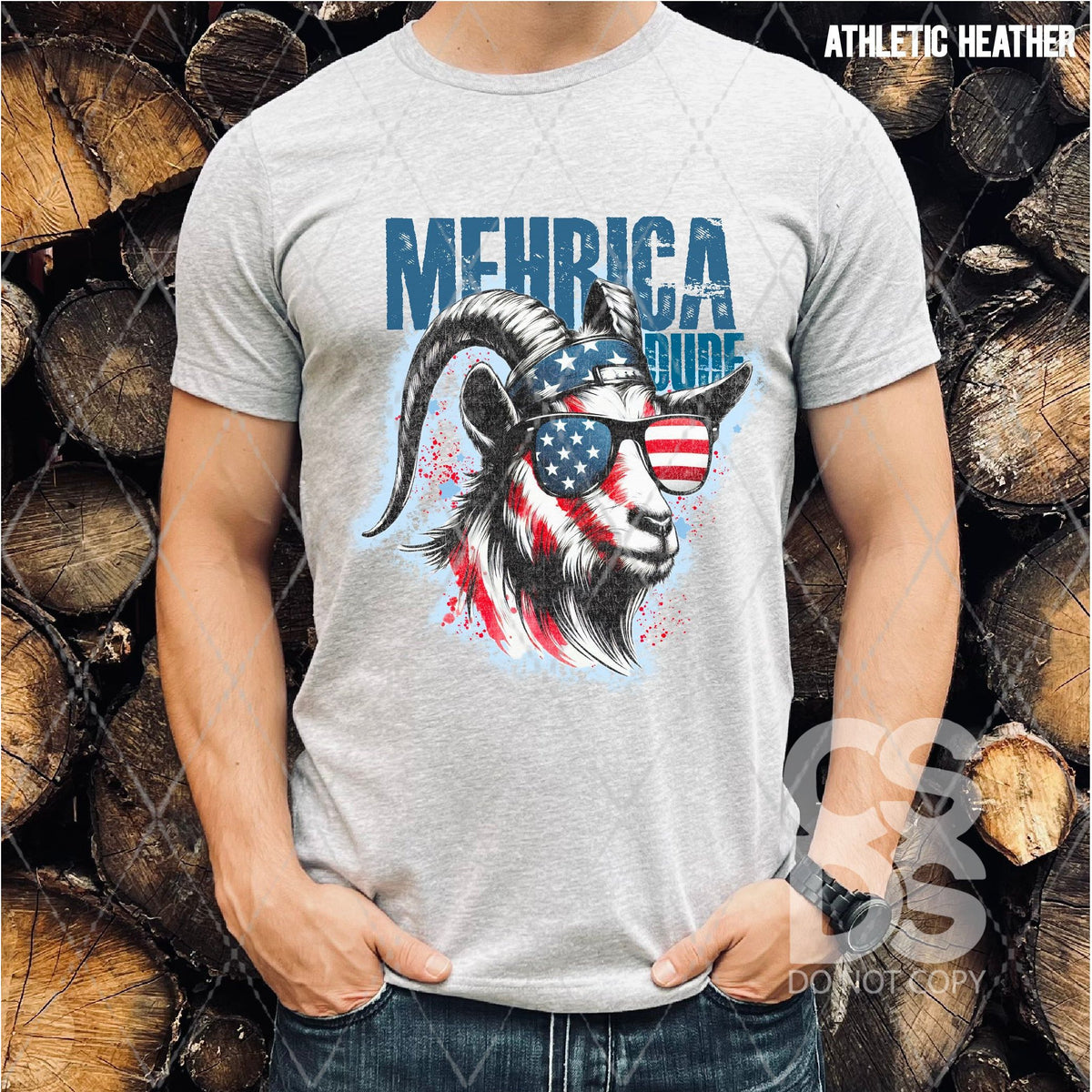 DTF Transfer - DTF008871 Merica Dude – CSDS Vinyl