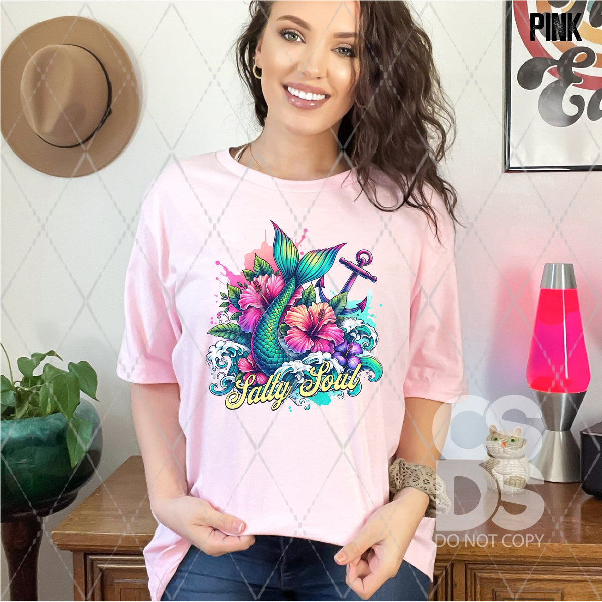 DTF Transfer - DTF009050 Salty Soul Mermaid Tail – CSDS Vinyl