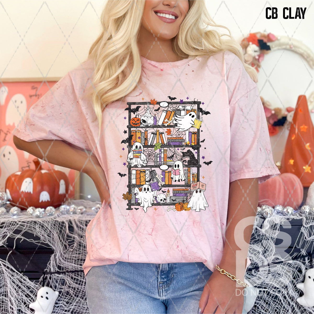 DTF Transfer - DTF010745 Book Loving Ghosts – CSDS Vinyl