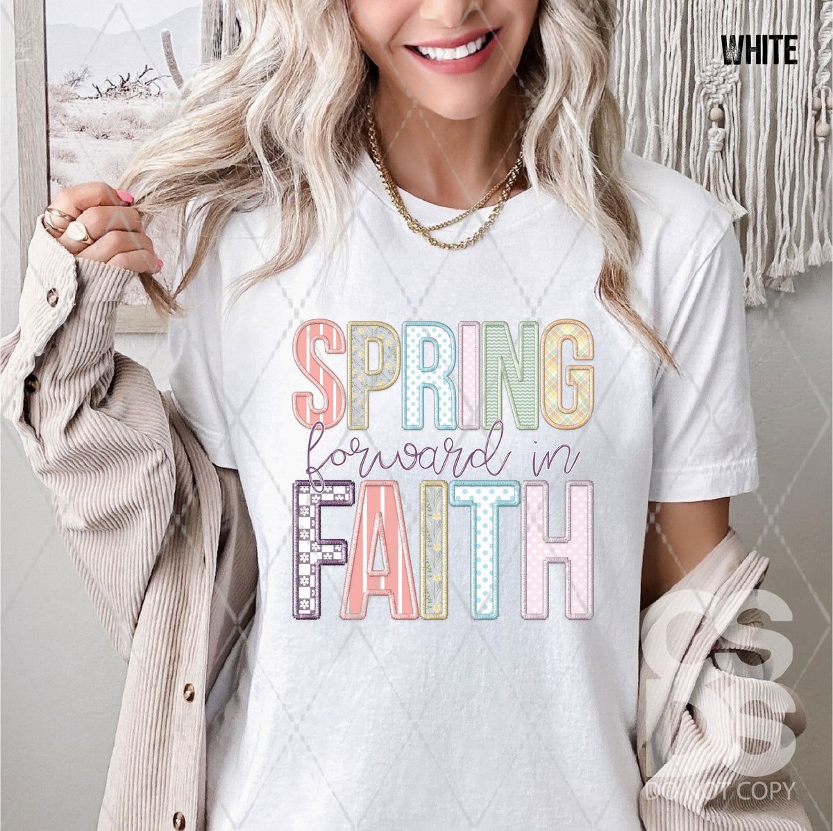 DTF Transfer - DTF011462 Spring Forward in Faith – CSDS Vinyl