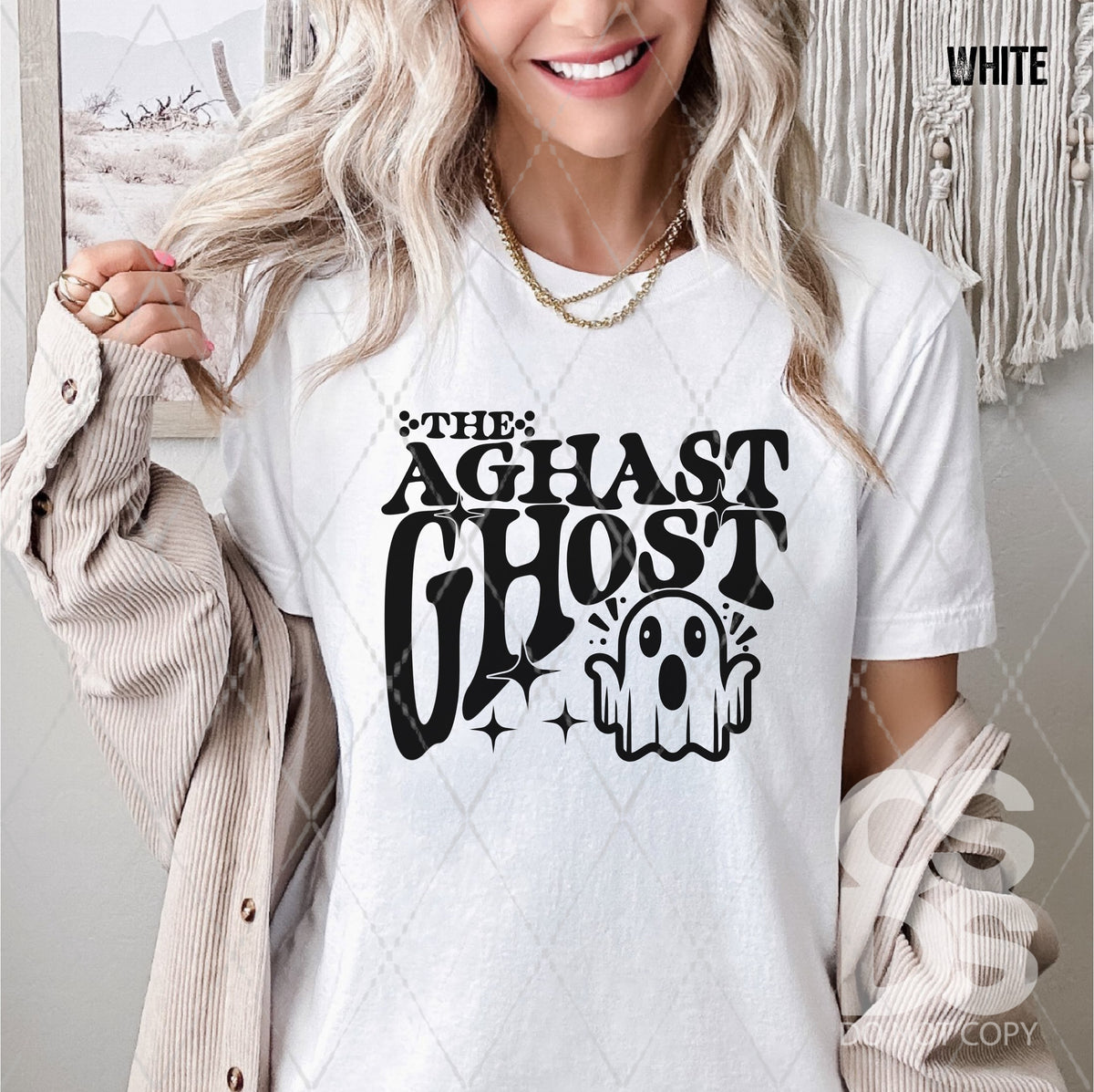 DTF Transfer - DTF011557 The Aghast Ghost – CSDS Vinyl