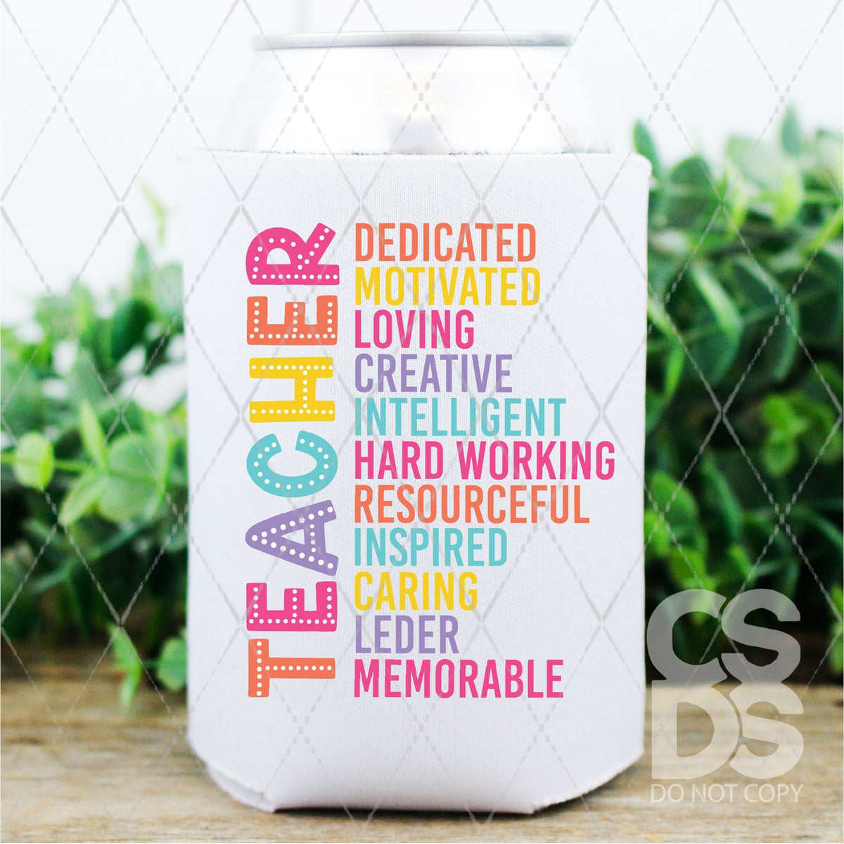 DTF Transfer - DTF011586 Teacher Words – CSDS Vinyl