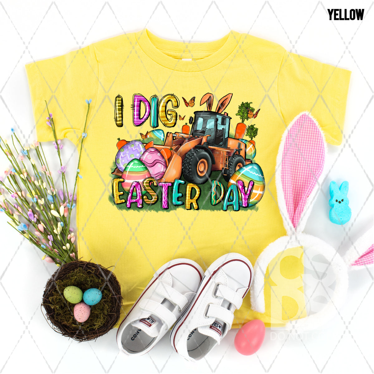 DTF Transfer - DTF001718 I Dig Easter Day – CSDS Vinyl