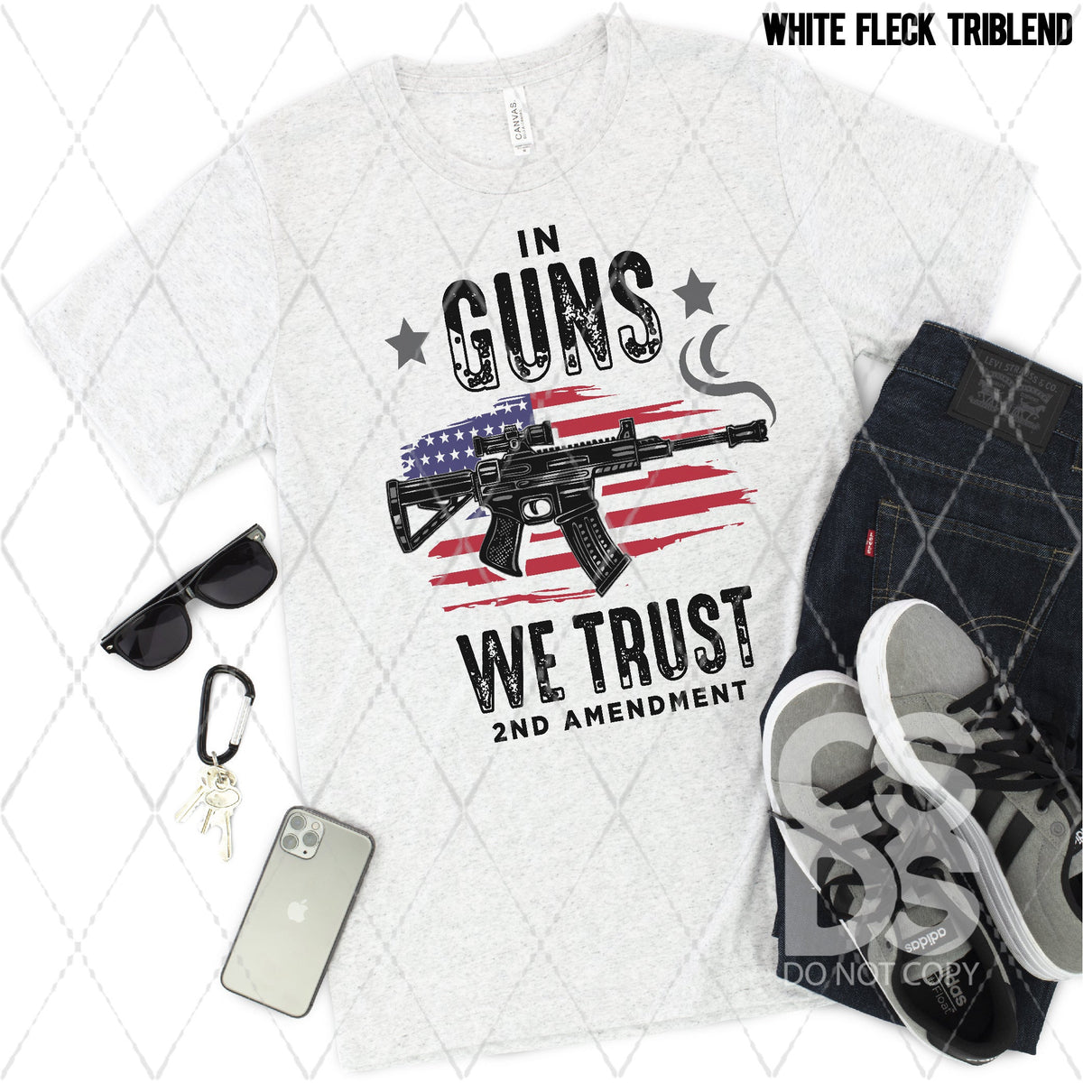 DTF Transfer - DTF002285 In Guns We Trust – CSDS Vinyl