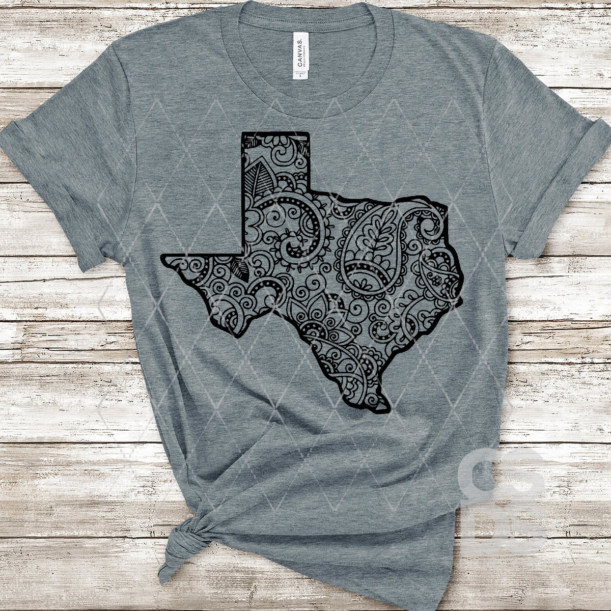 Screen Print Transfer - Paisley Texas – CSDS Vinyl