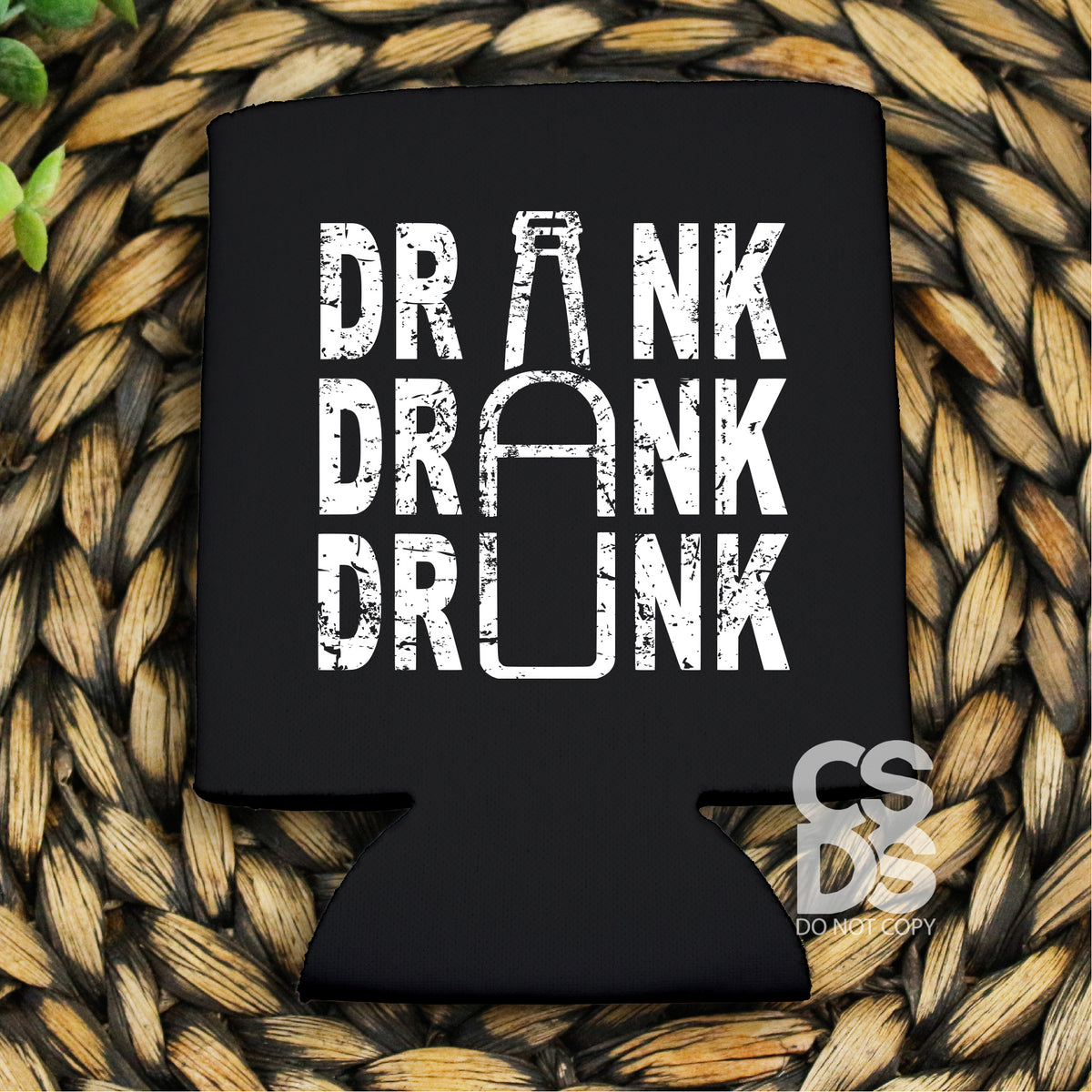 Screen Print Transfer - Drink Drank Drunk POCKET 4 PACK - White – CSDS ...