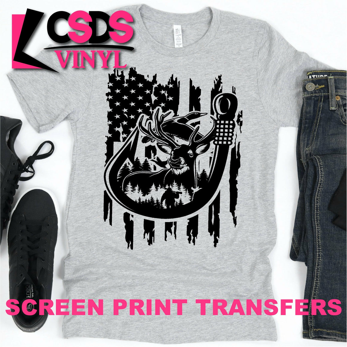 Screen Print Transfers – Tagged "Hunting & Fishing (SP)" – CSDS Vinyl