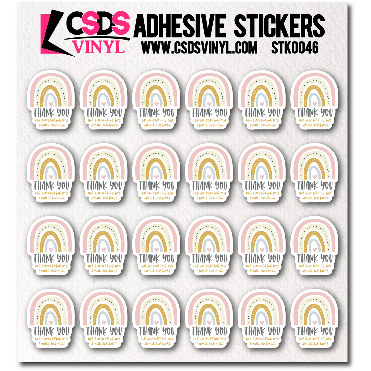 Vinyl Sticker Sheet - STK0046 – CSDS Vinyl