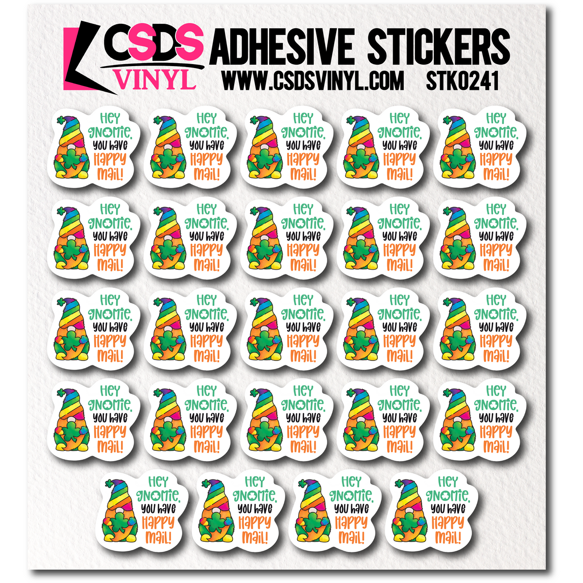 Vinyl Sticker Sheet - STK0241 – CSDS Vinyl
